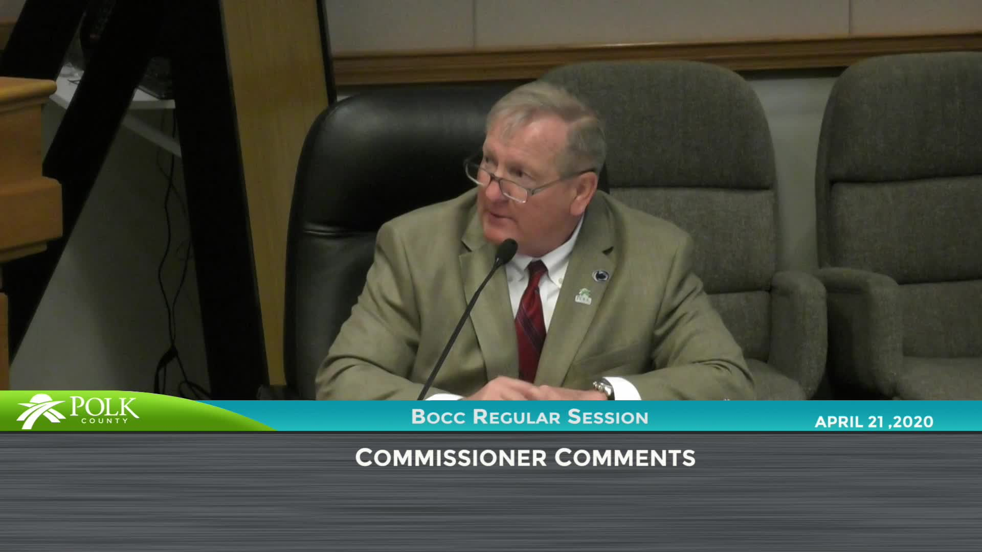 BoCC Regular Session: April 21, 2020
